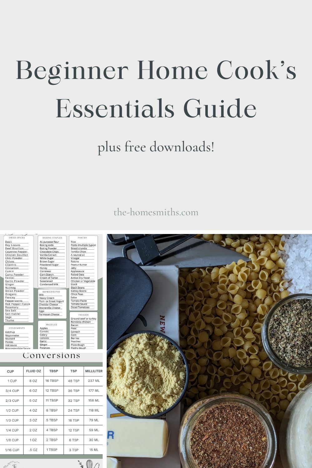 Beginner Home Cook Essentials Guide - The Homesmiths