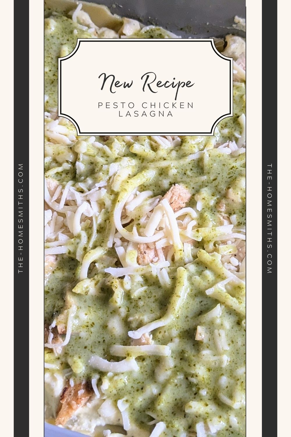 Pesto Chicken Lasagna - The Homesmiths