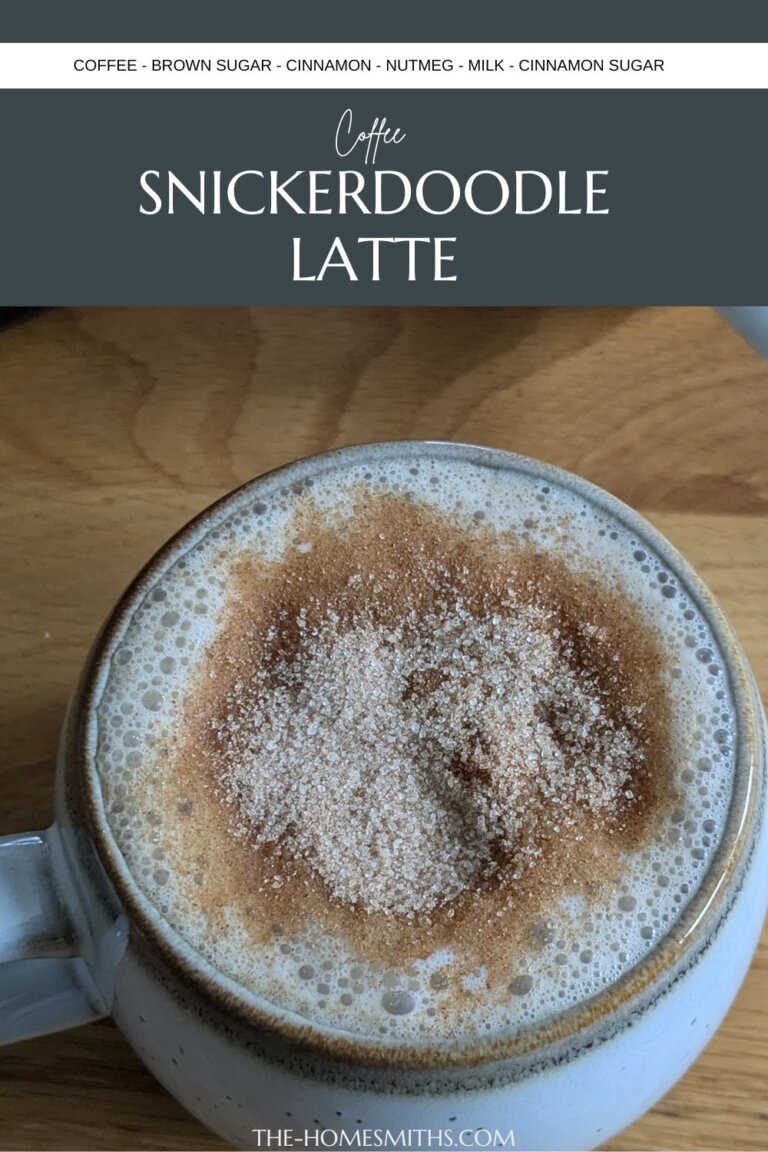 Snickerdoodle Latte - The Homesmiths